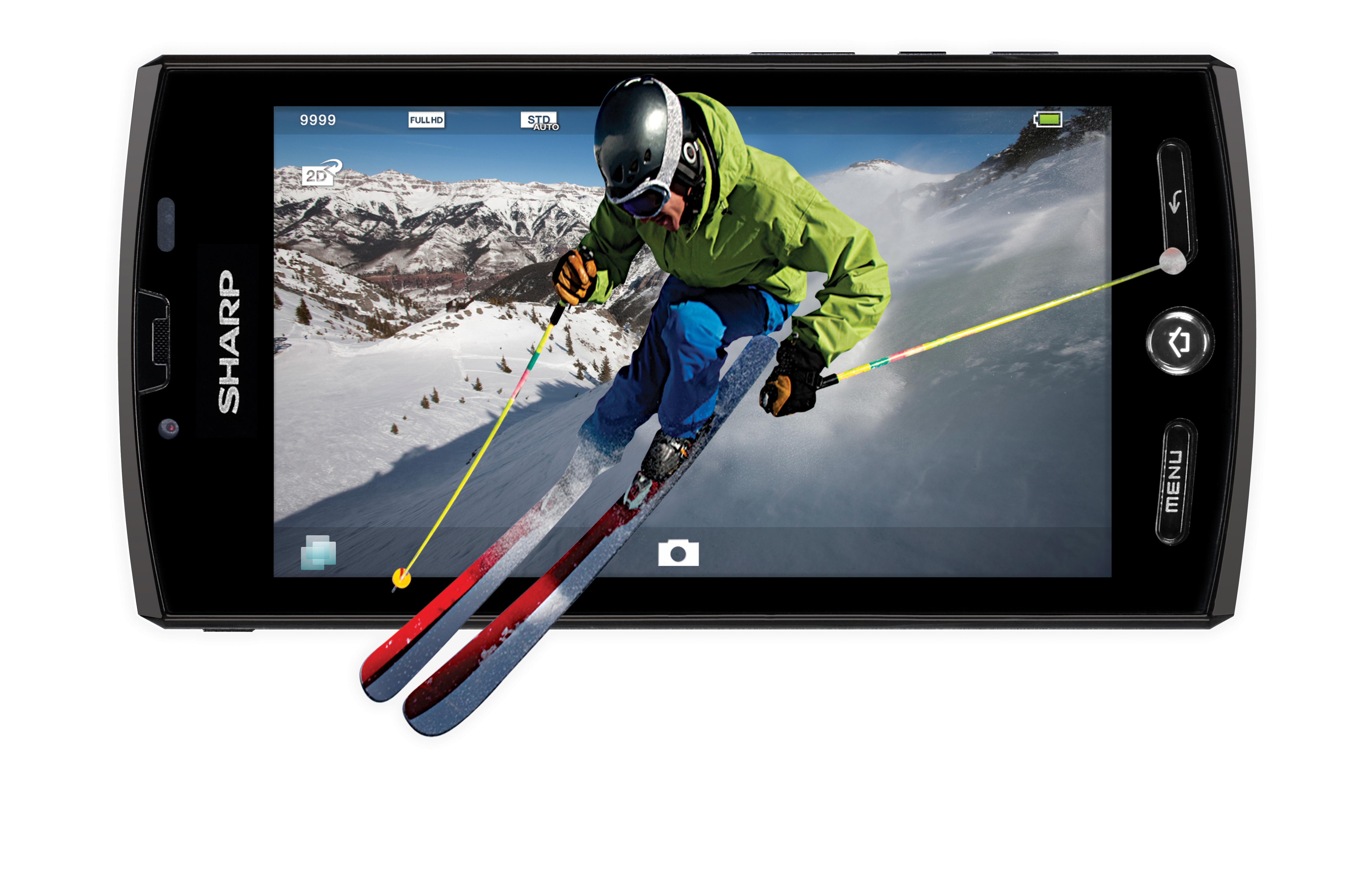 Sharp Aquos Phone - 3D to go - trenddokument meets plugged - 20 Jahre ...