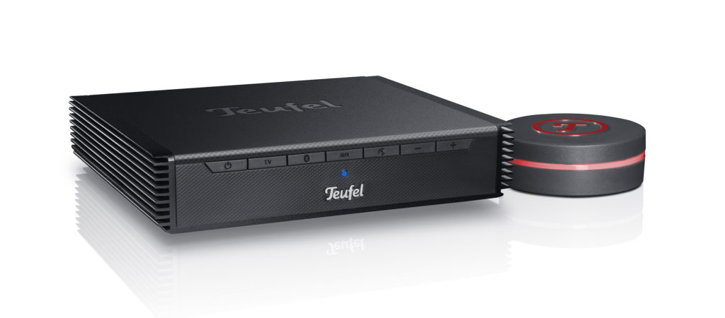 Die Corestation des Lautsprecher Teufel Ultima 20 Complete übernimmt ...